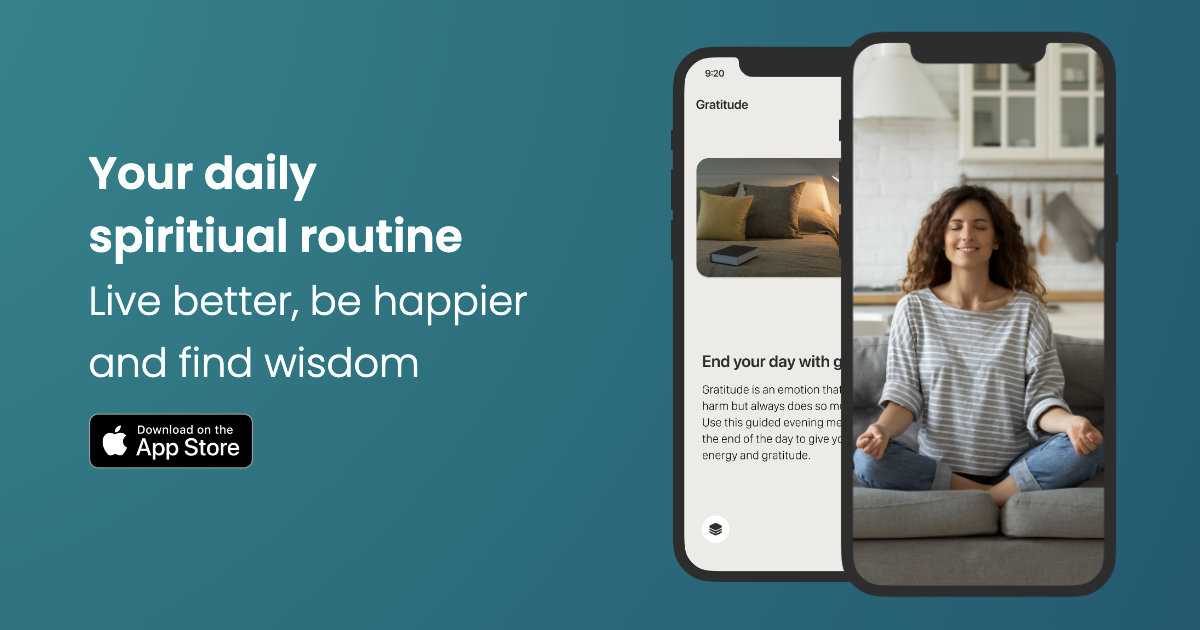 Spiritual app - Daily spiritual routine